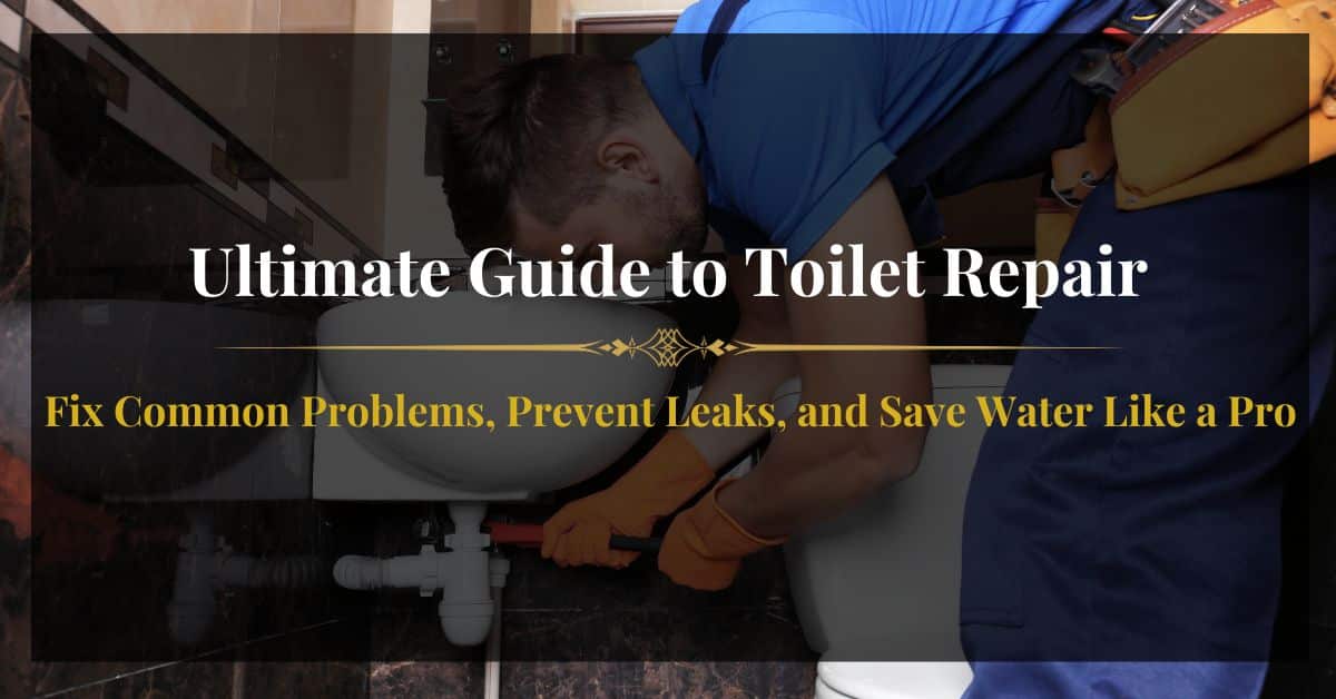Ultimate Guide to Toilet Repair: Fix Leaks & Save Water